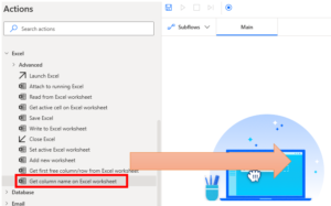 Get column name on Excel worksheet Action(Power Automate Desktop ...