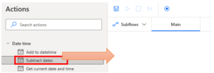 Subtract dates Action(Power Automate Desktop) | Kaizen.Personal ...