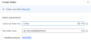 How to put today’s date in a folder name or file name.(Power Automate ...