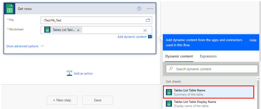 Get sheets in Google Sheets Connector(Power Automate Cloud flows ...