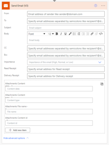 Send Email in SMTP Connector(Power Automate Cloud flows) | Kaizen ...